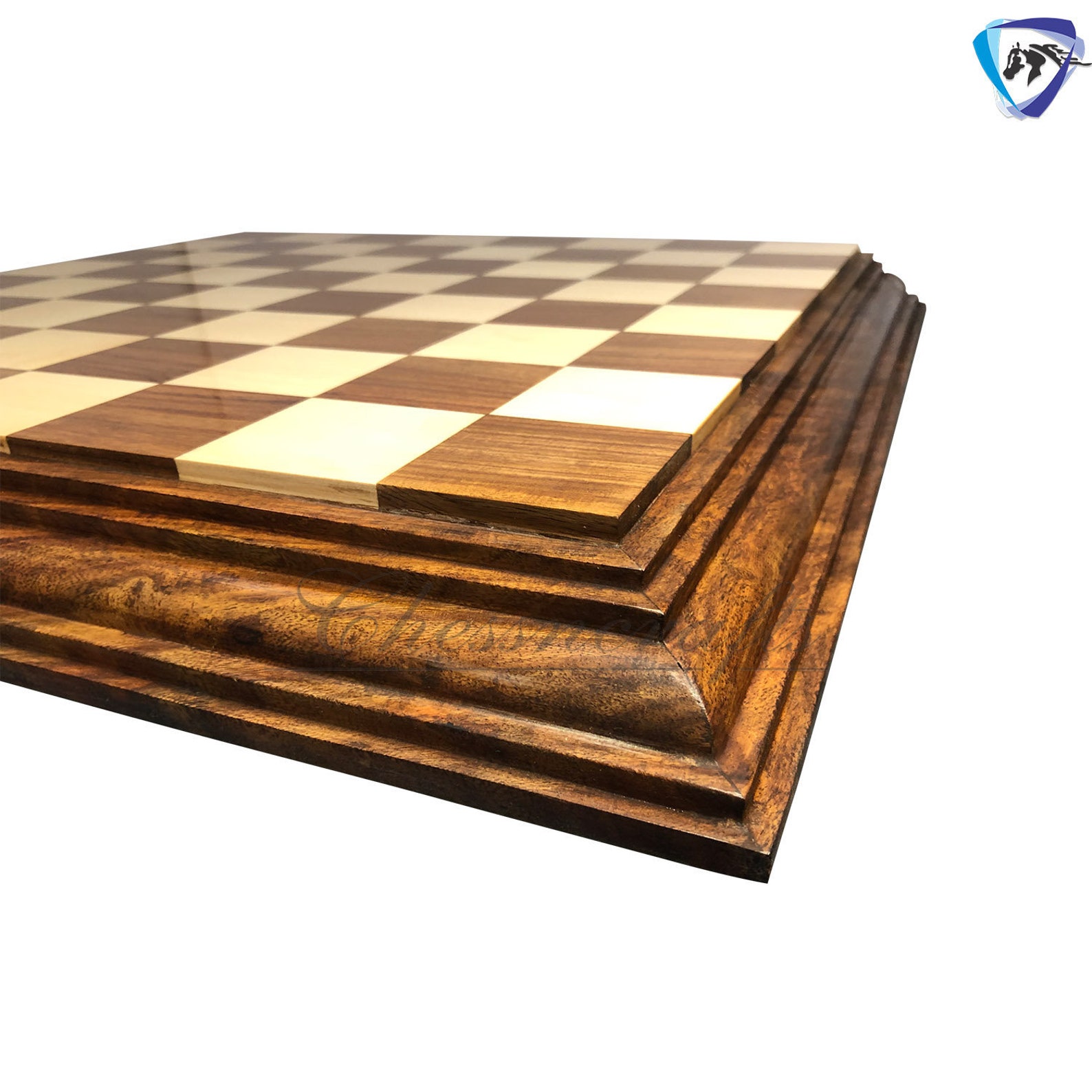 21 Wooden Chess Board Rosewoodsheesham STEPS BORDER - Etsy