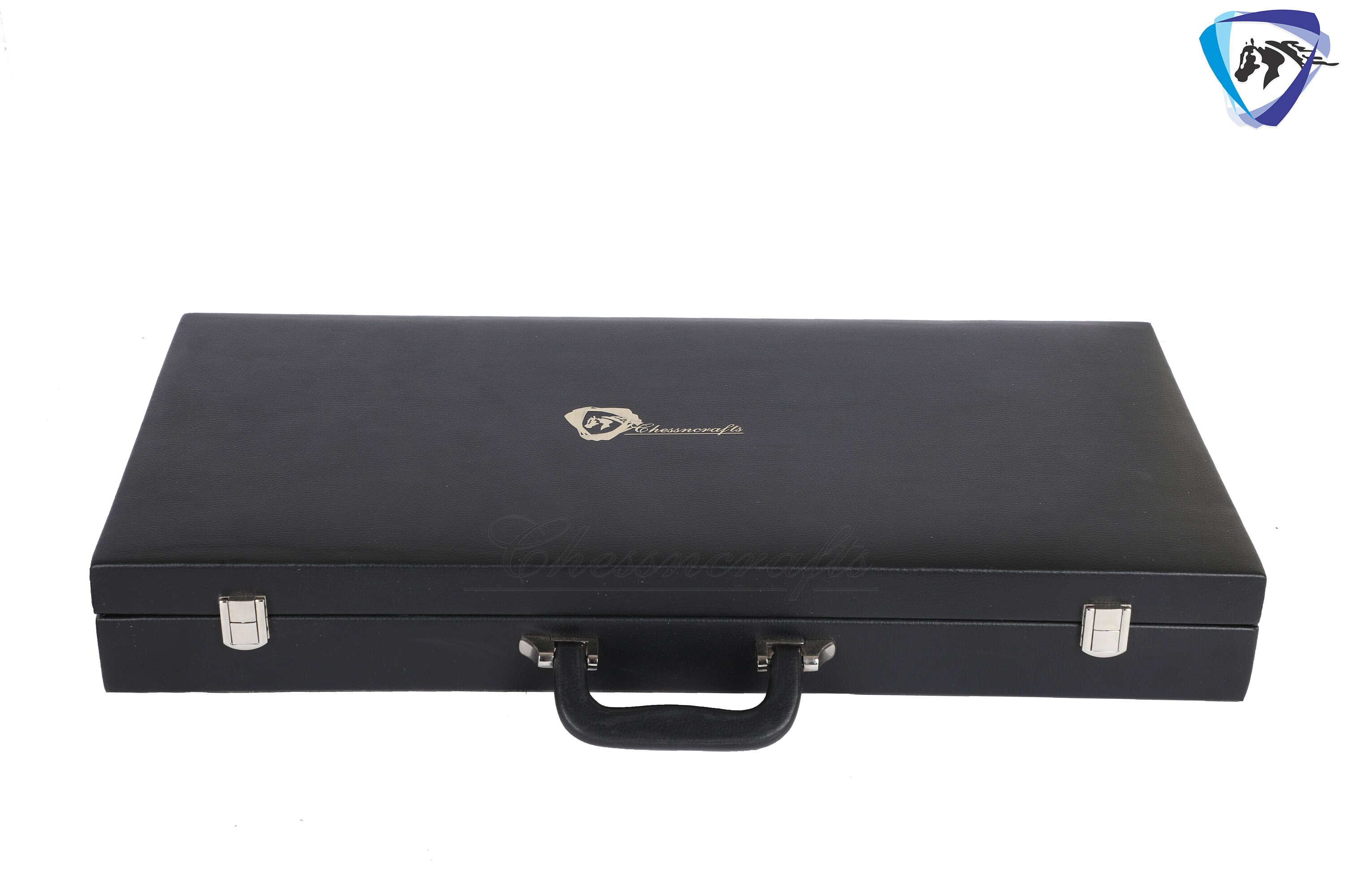 Leatherette Chess Set Briefcase Storage Box Coffer With Fixed - Etsy