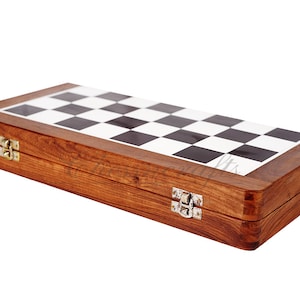 4.1" Camel Bone Chess Set Lotus Handmade Carved Chess Pieces | Chess ...