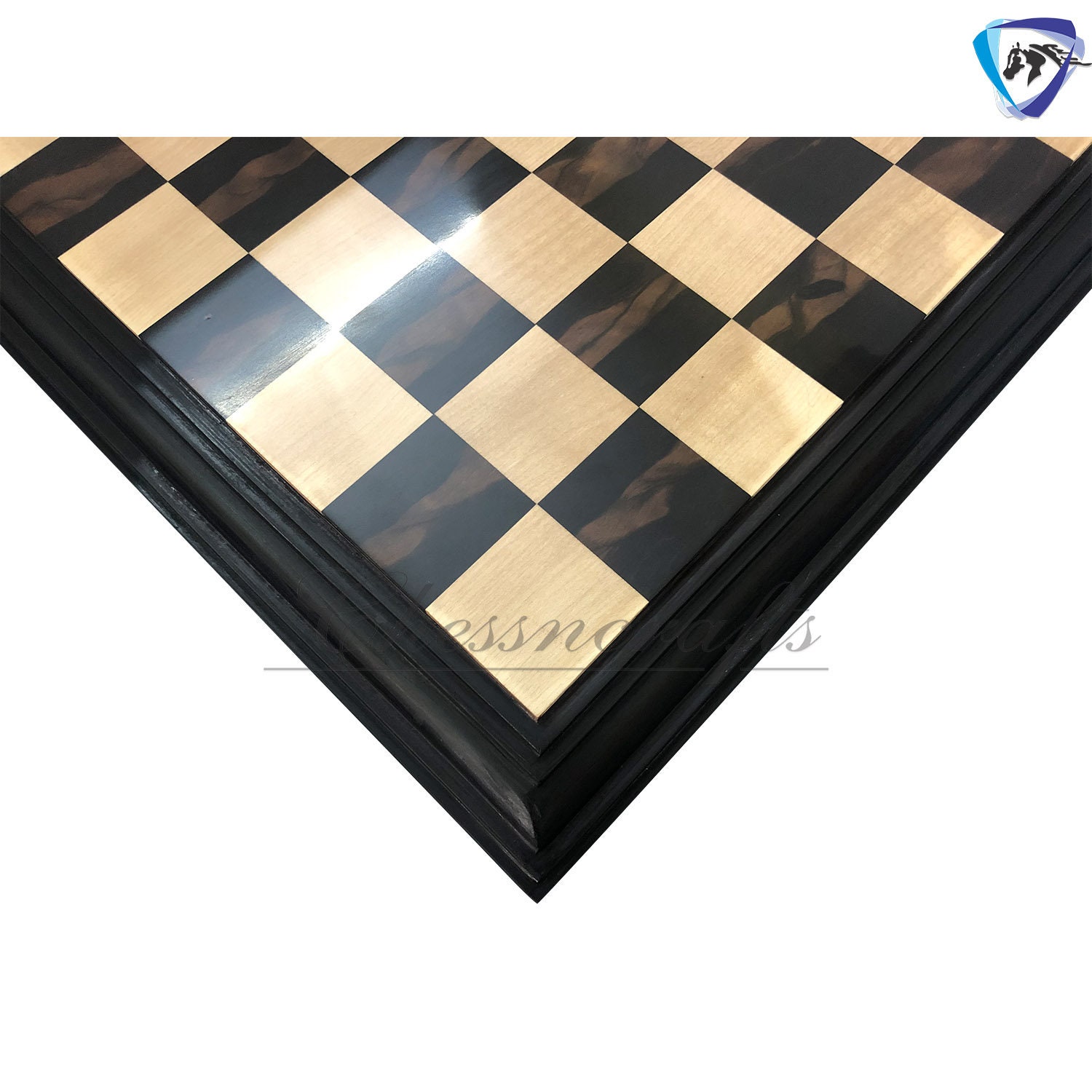 21 & 23 Ebony Wood Chess Board STEPS BORDER - Etsy