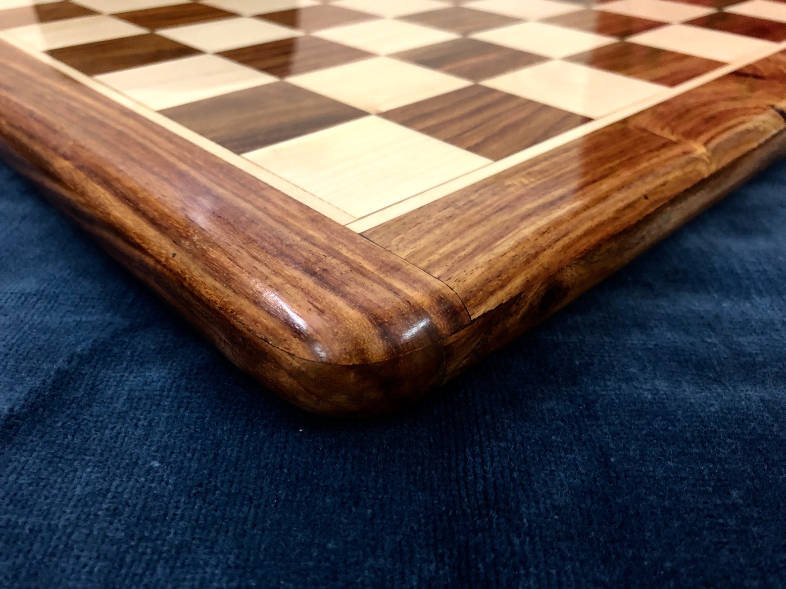 21 Woodensheesham Flat Chess Board Rounded Corners and - Etsy