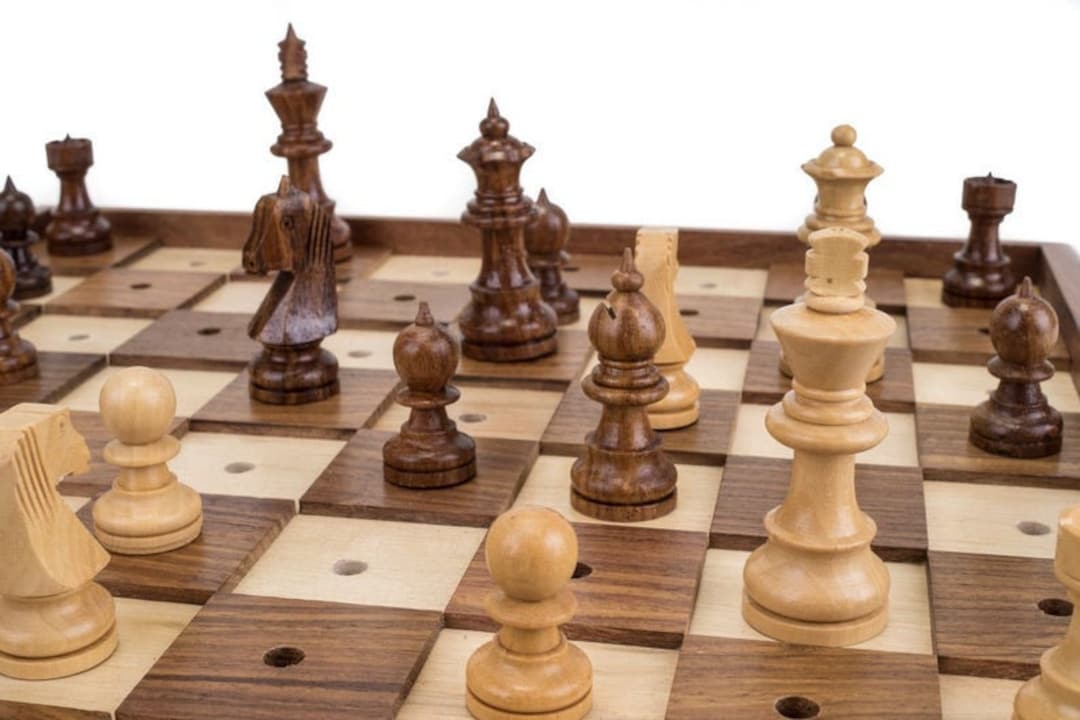 16 Blind Chess Set Wooden Braille Chess Board Set - Etsy Australia