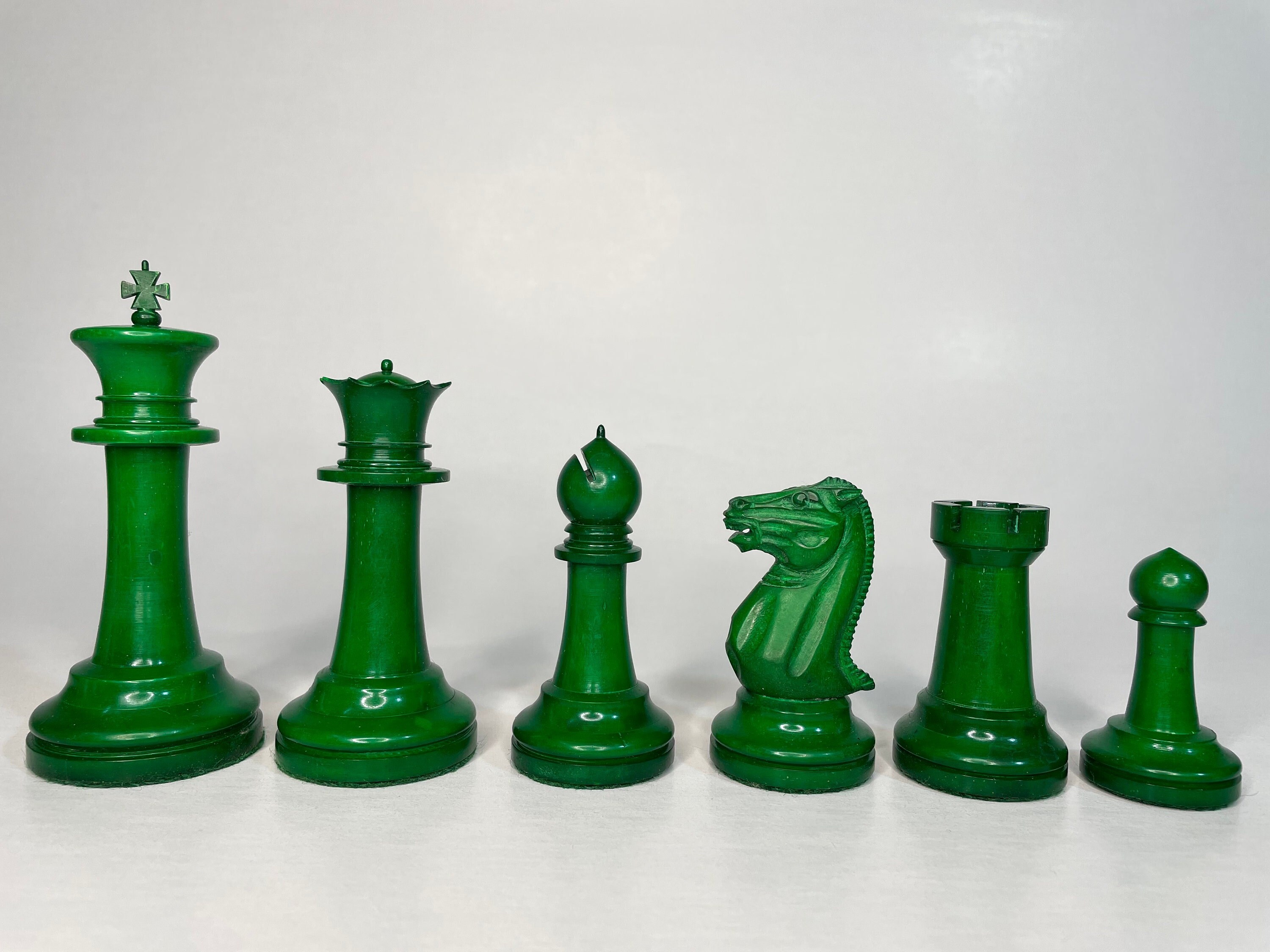 1849 Reproduced COOKE JACQUES Chess Pieces Set Camel Bone - Etsy