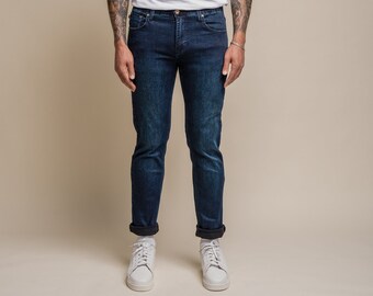 Mens Indigo Pants - Etsy