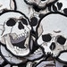 Human Skull Patch Horror Skulls Embroidery Patches - Etsy