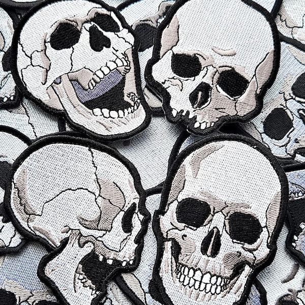 Skull Patch - Etsy