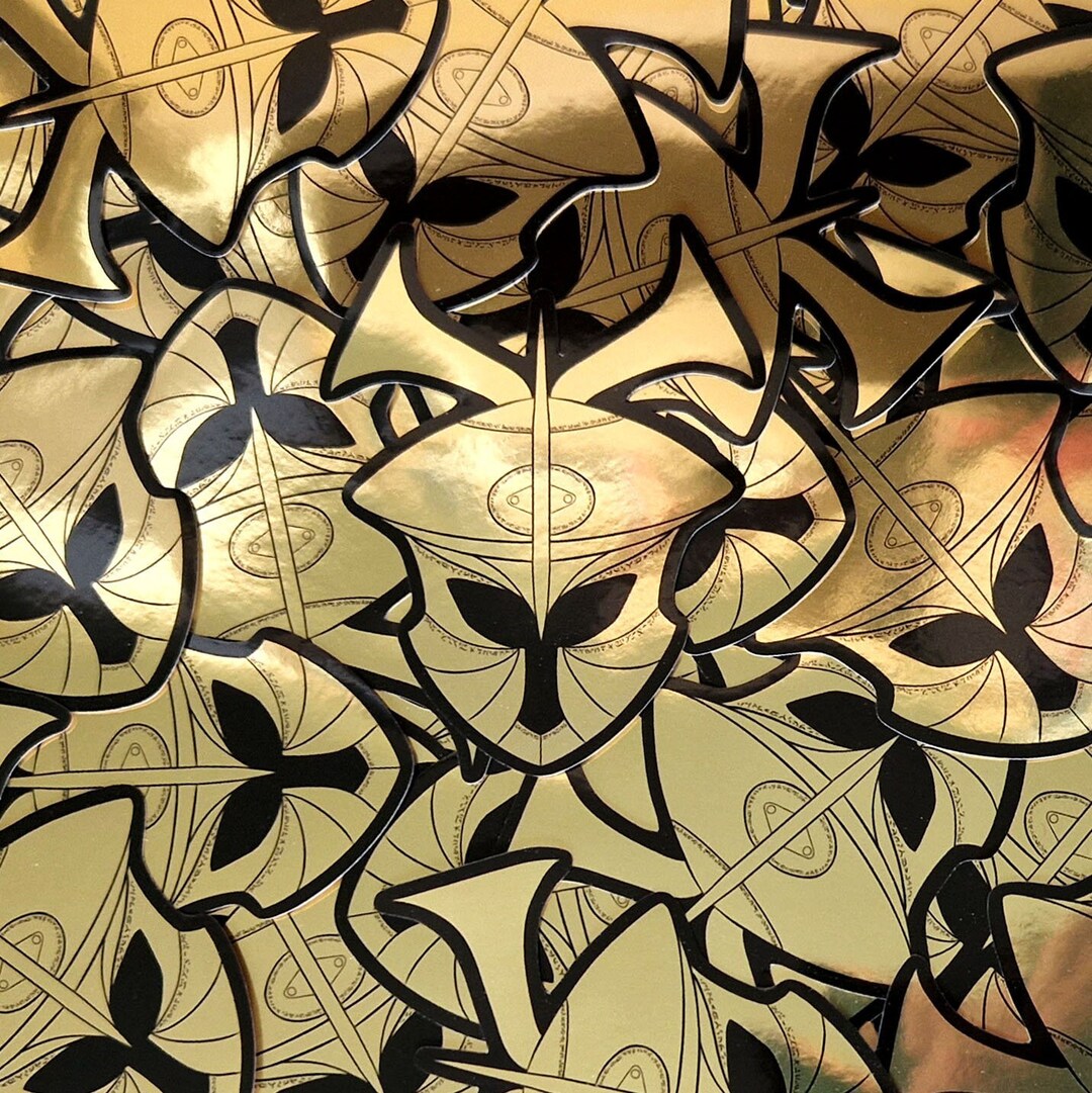 Gold Helm Sticker Metallic Gold Decal Warrior Helmet - Etsy