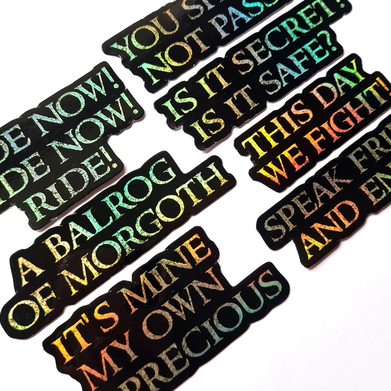 Quote Stickers - Etsy