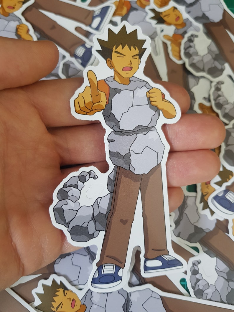 Pikachu Ash Misty & Brock Cosplay Sticker Pokemon Sticker | Etsy