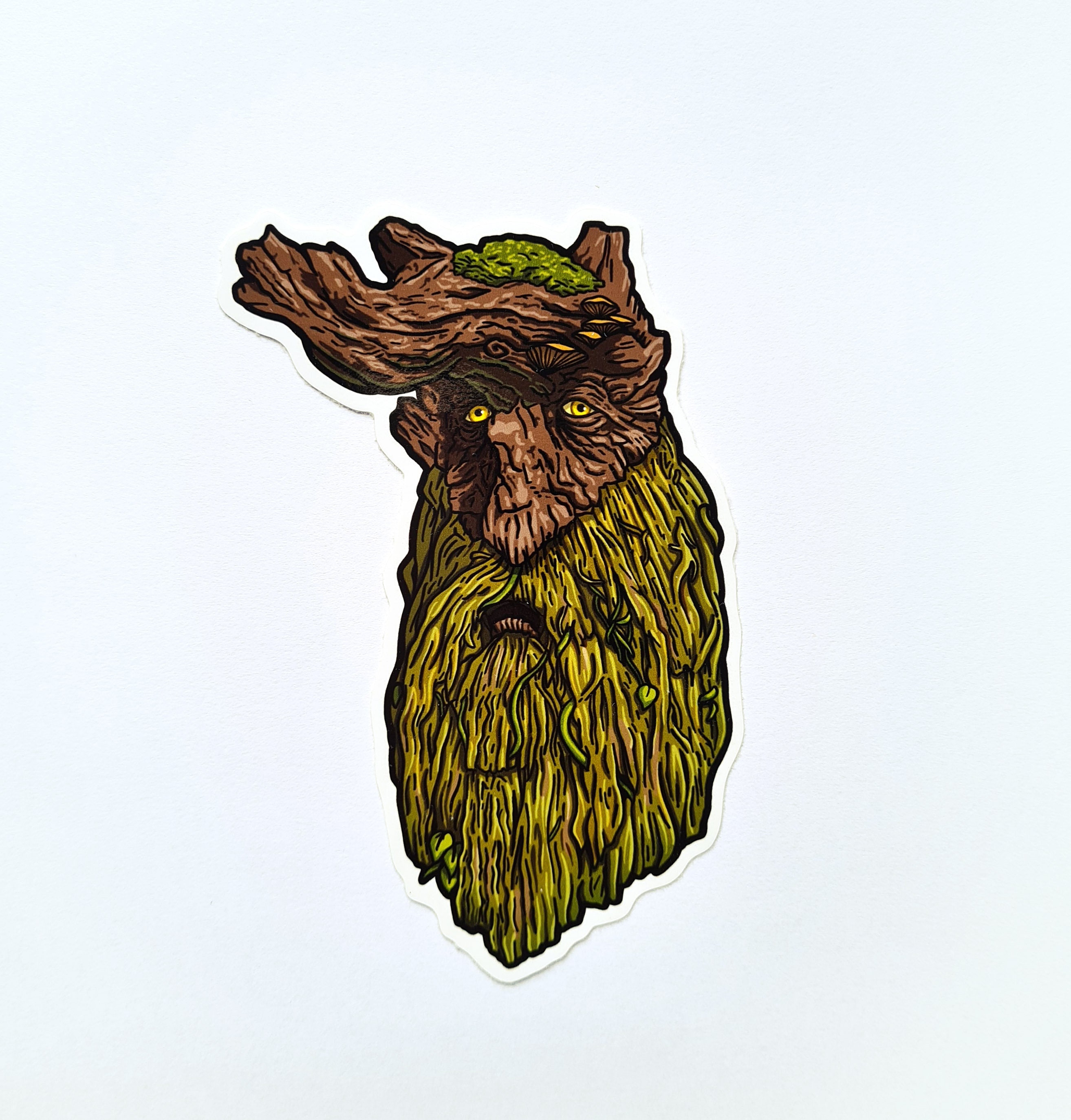 Ent Tree Sticker Fantasy Art - Etsy