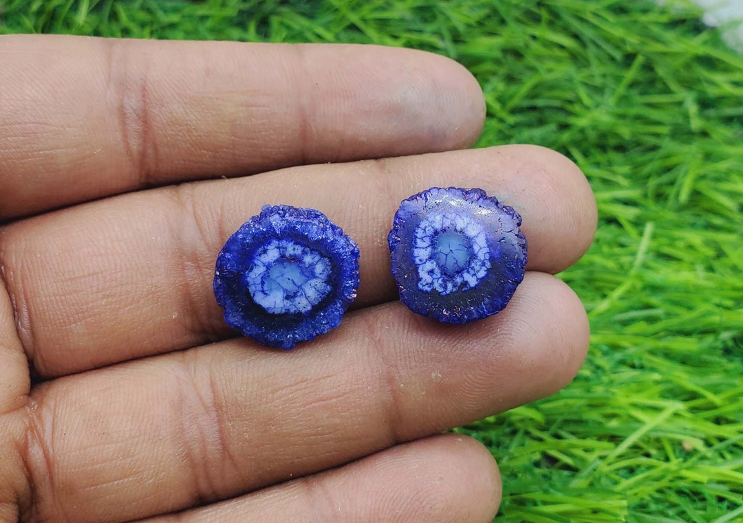 Beautiful Solar Quartz Slice Fancy Shape Pair, DIY Solor Solar Quartz ...