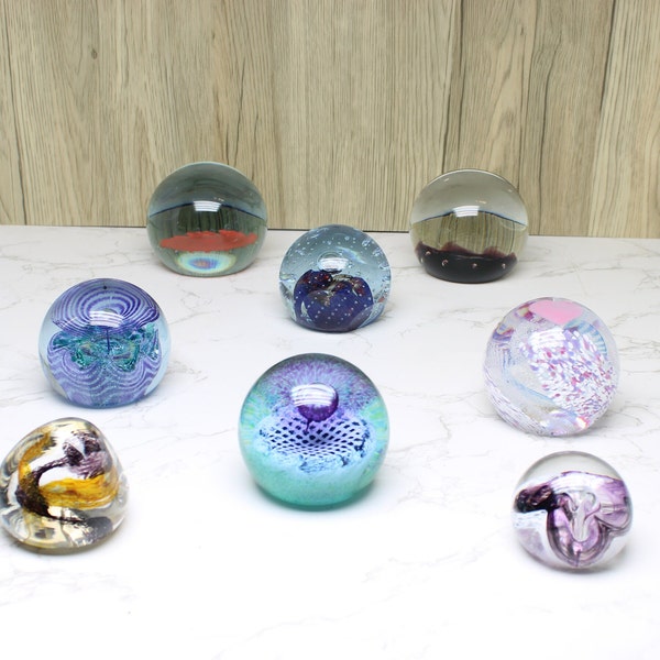 Glass Paperweight - Etsy