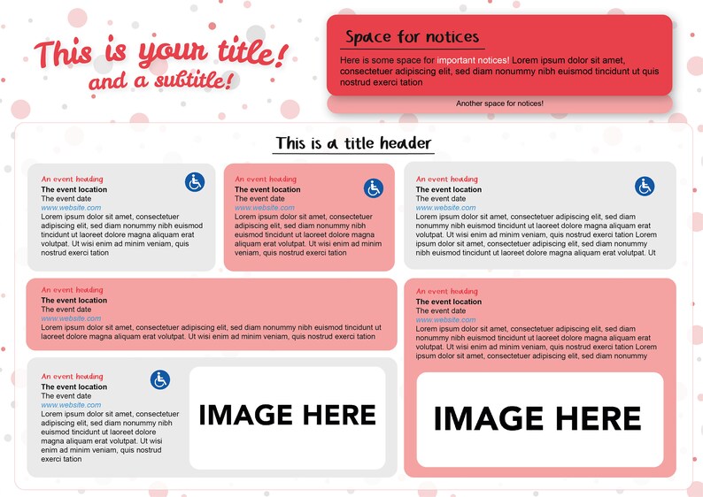 Editable Newsletter Template, Teacher Newsletter, Event Flyer Template ...