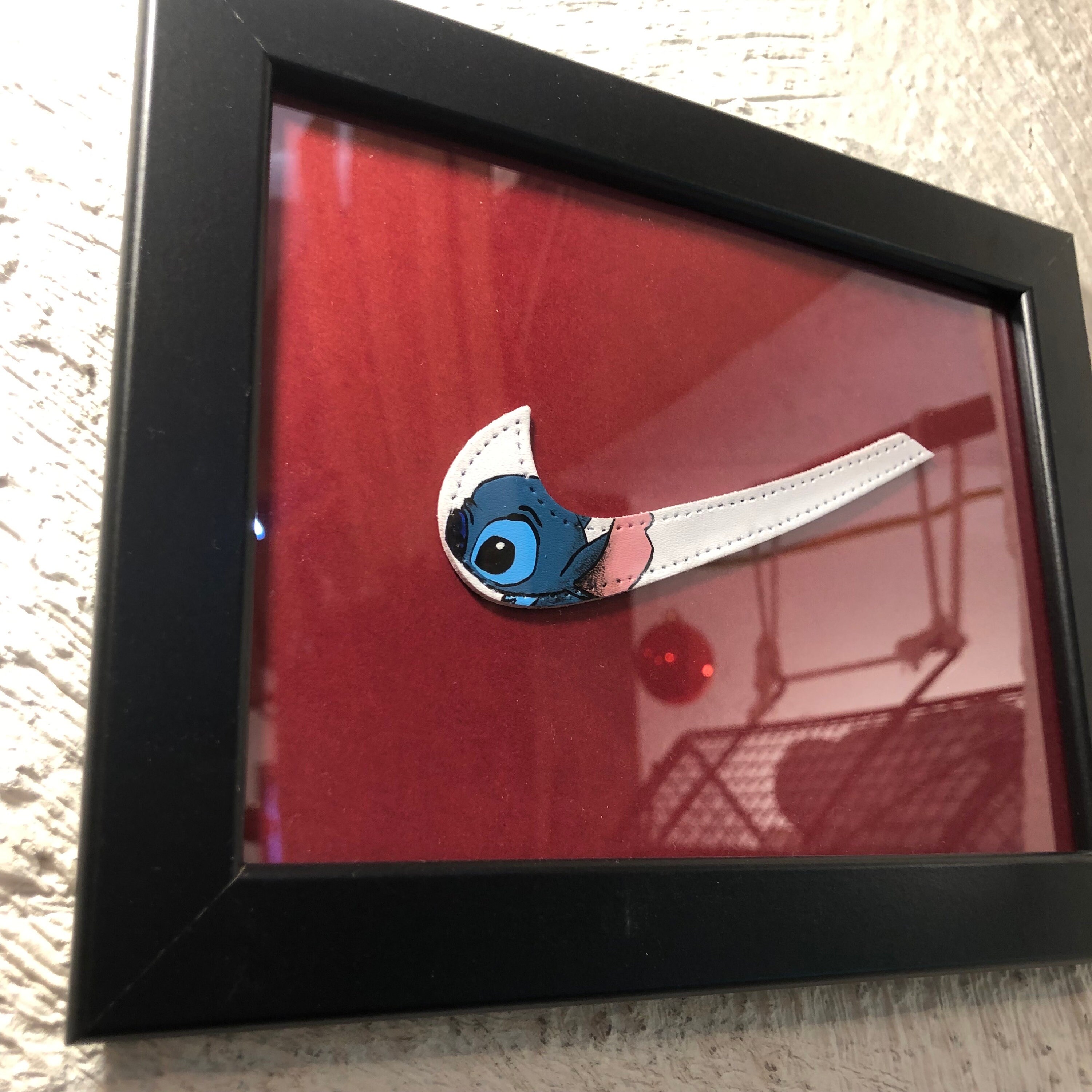 Nike Stitch Swoosh Frame - Etsy