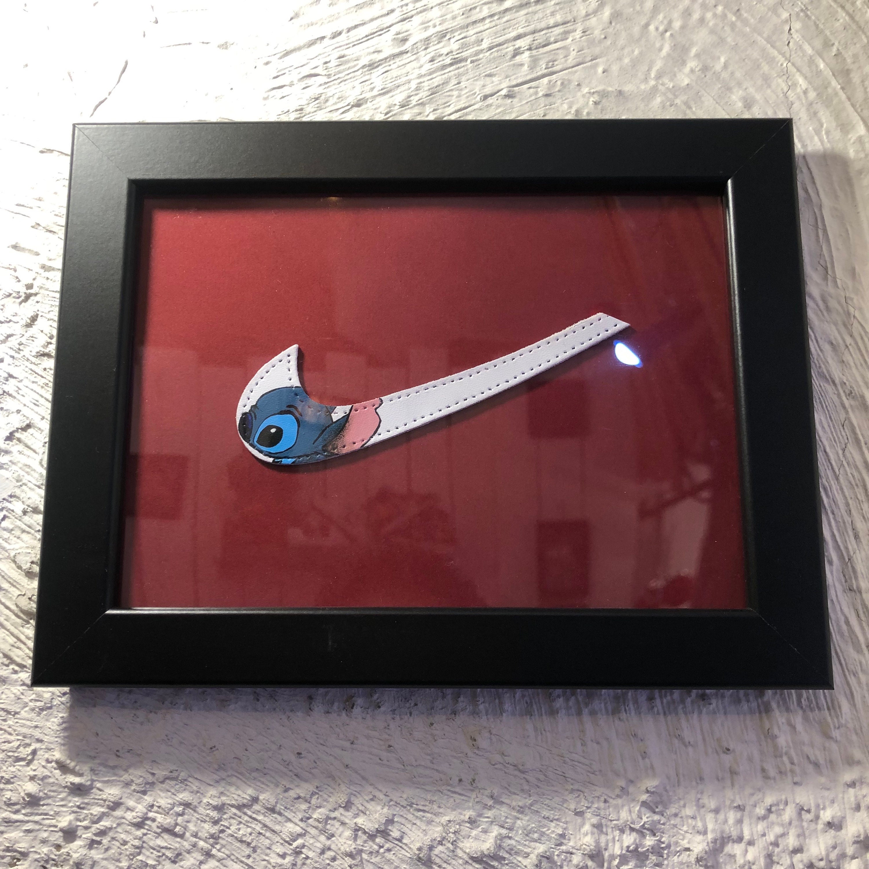 Nike Stitch Swoosh Frame - Etsy