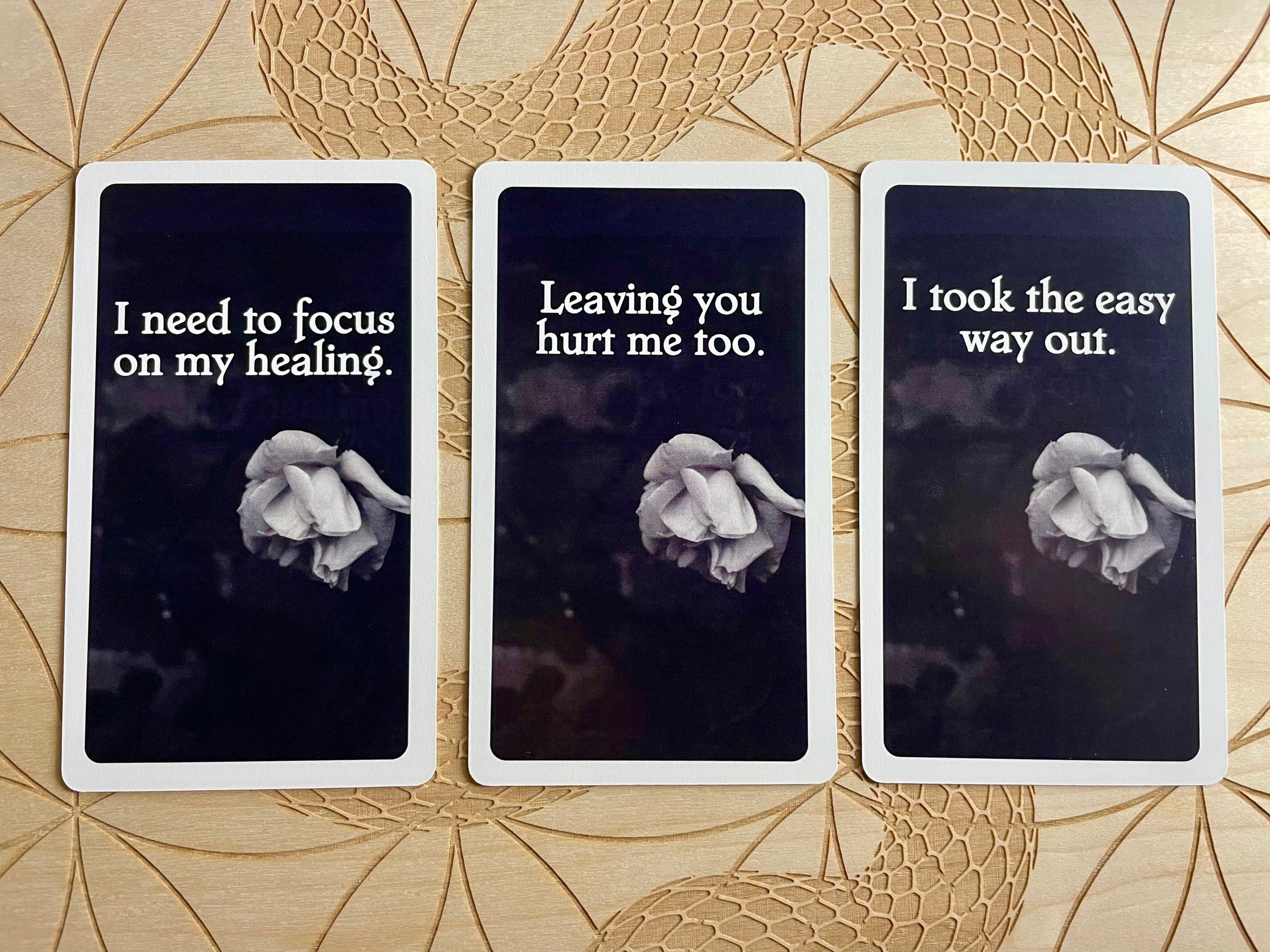 In The Shadows Oracle Tarot Reading Audio Recording Etsy