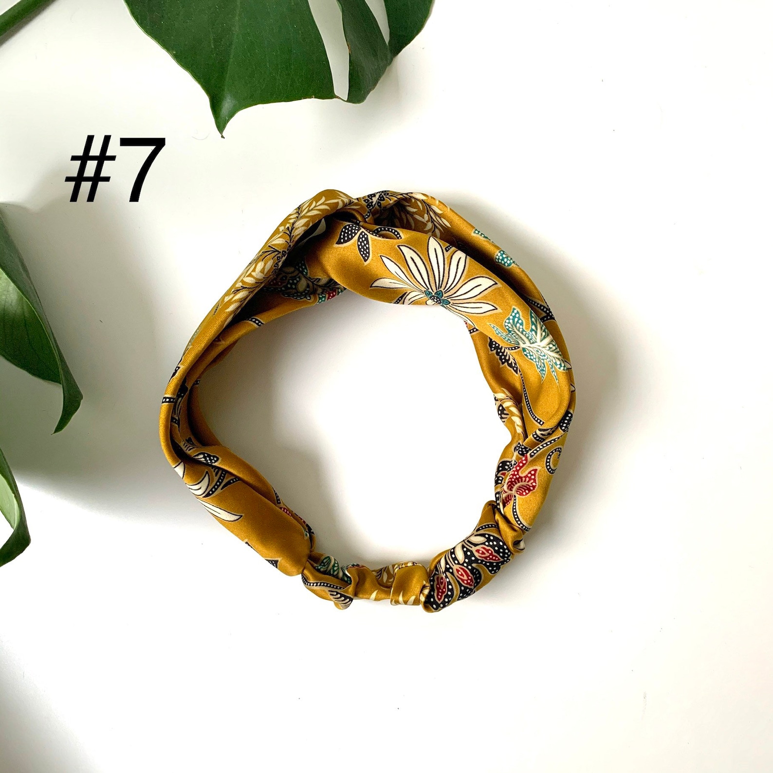Headband, Hair Band, Turban, Indonesian Silk, Colourful, Knot Twist ...