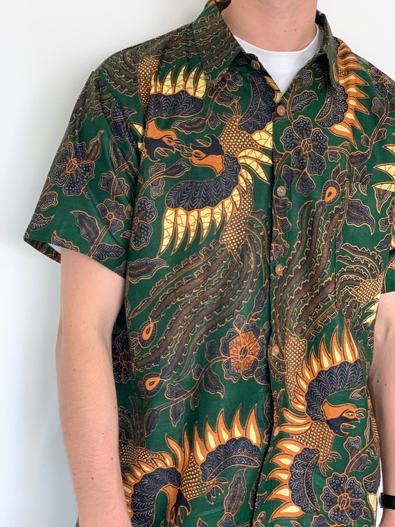 Cotton Batik Shirts in a Variety of Colours Balinese Shirt | Etsy