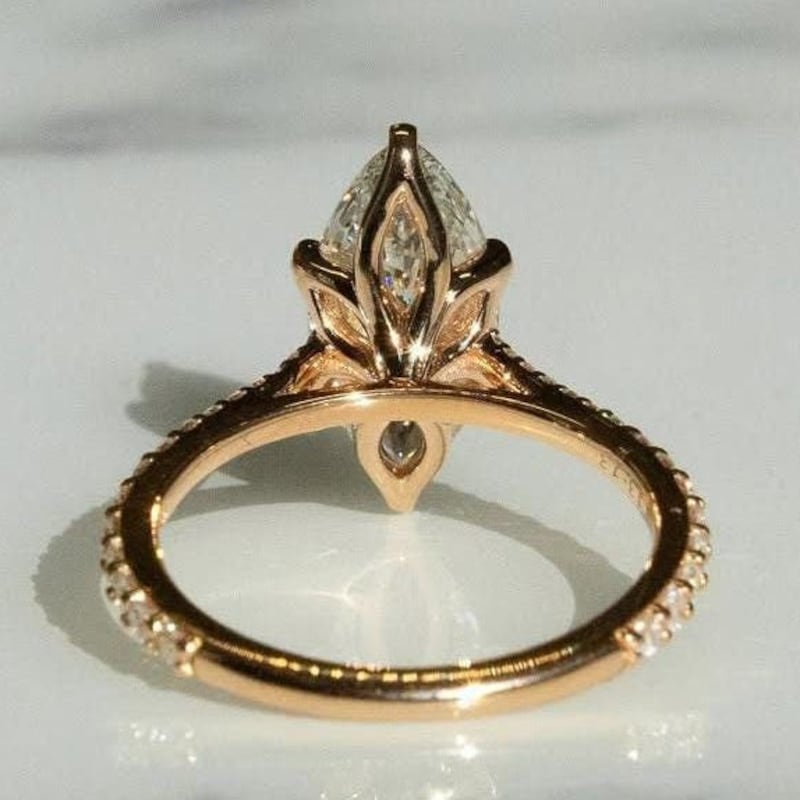 Tulip Setting Ring - Etsy