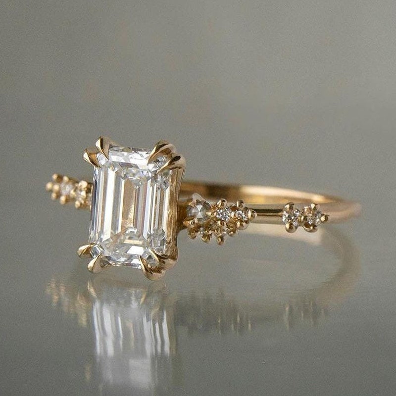 Ethereal Engagement Ring - Etsy