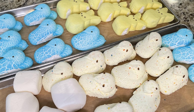 Freeze-dried Marshmallow Peeps Crunch Halloween Candy Easter Candy - Etsy
