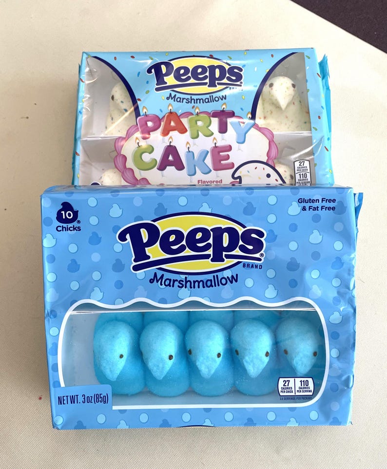 Freeze-dried Marshmallow Peeps Crunch Halloween Candy Easter Candy - Etsy