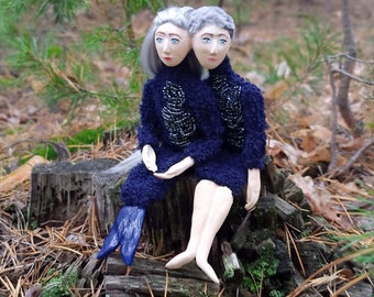 Two Headed Doll - Etsy