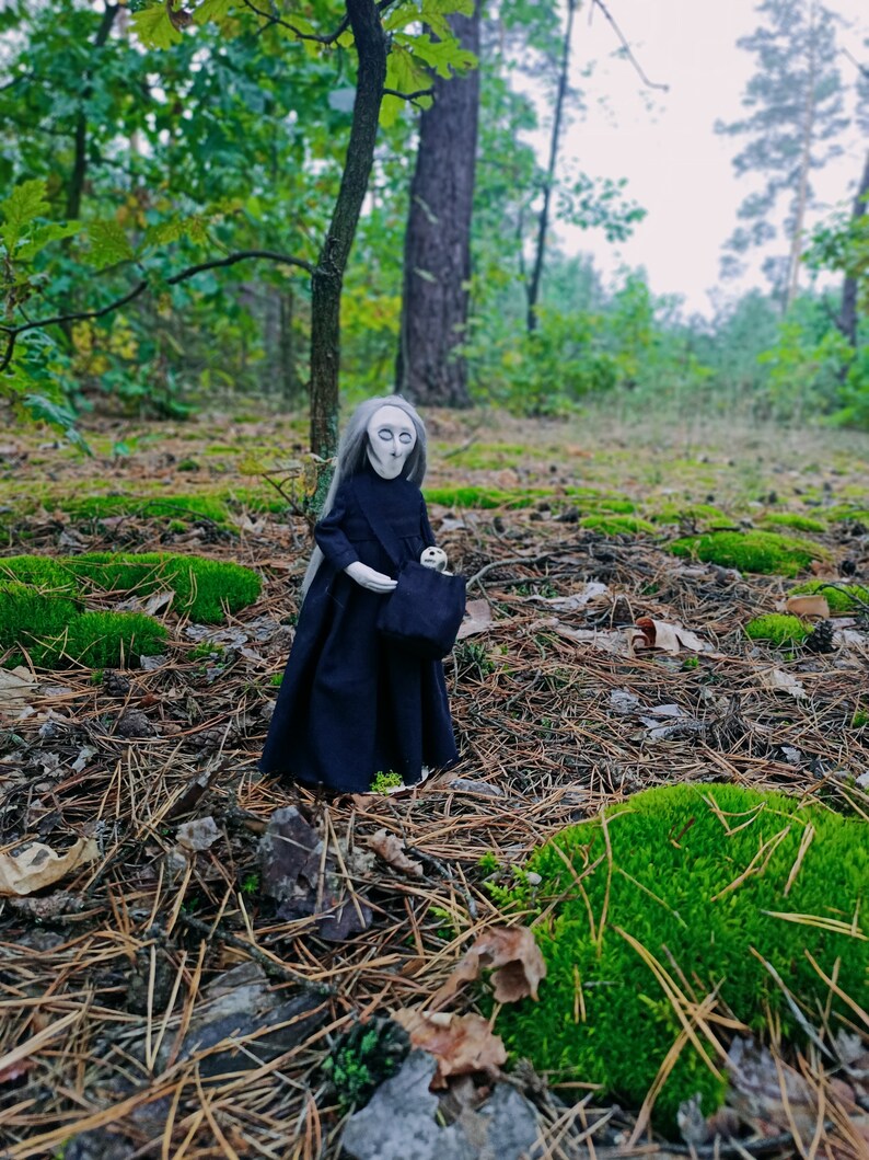 Forest Witch Art Doll - Etsy