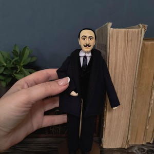 Hercule Poirot Figure - Etsy
