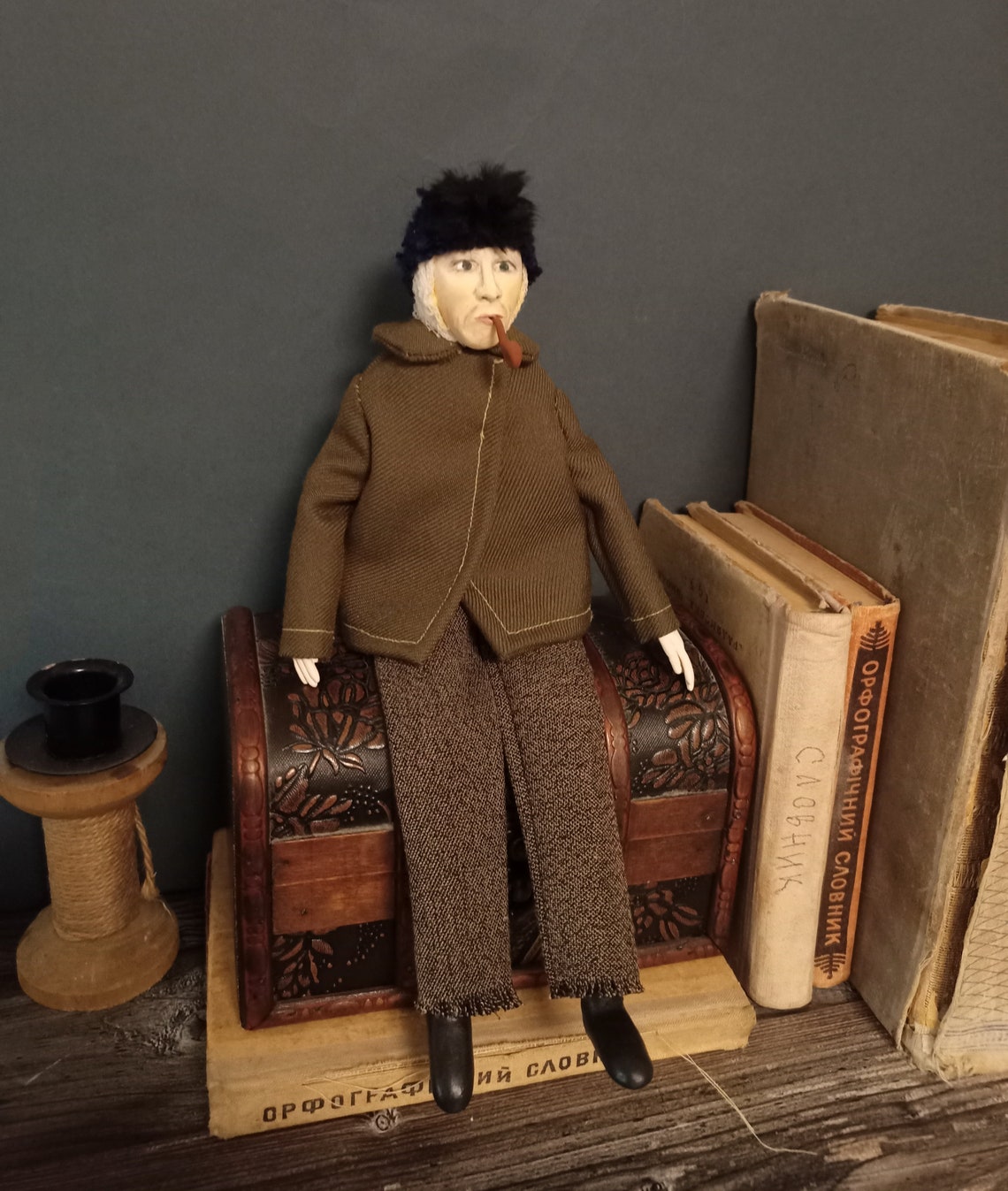 Van Gogh Earless Art Doll Van Gogh With Ear Cut - Etsy