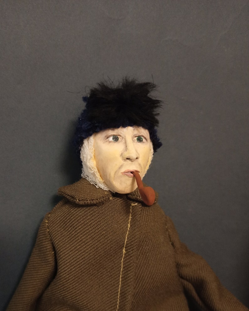 Van Gogh Earless Art Doll Van Gogh With Ear Cut - Etsy