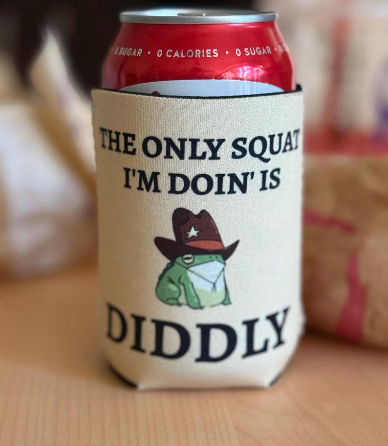 Silly Frog Can Cooler 12oz Soda Beer Insulating Coozie Funny Gift - Etsy