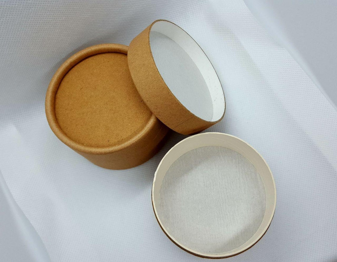 50pcs Kraft Paper Jar 100g - Etsy