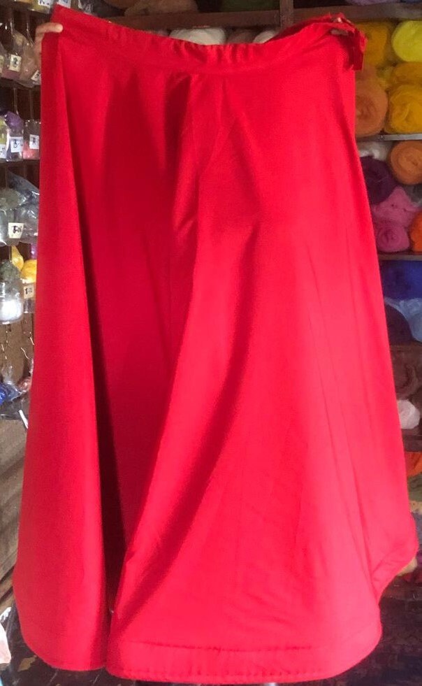 SUFI Whirling Dervish Sema Red SKIRT Adjustable Waist With Belt Mevlana ...