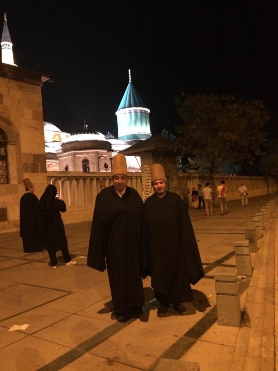 Hirka Black Loose Overcoat Worn by Semazen Over the Whirling Clothes ...