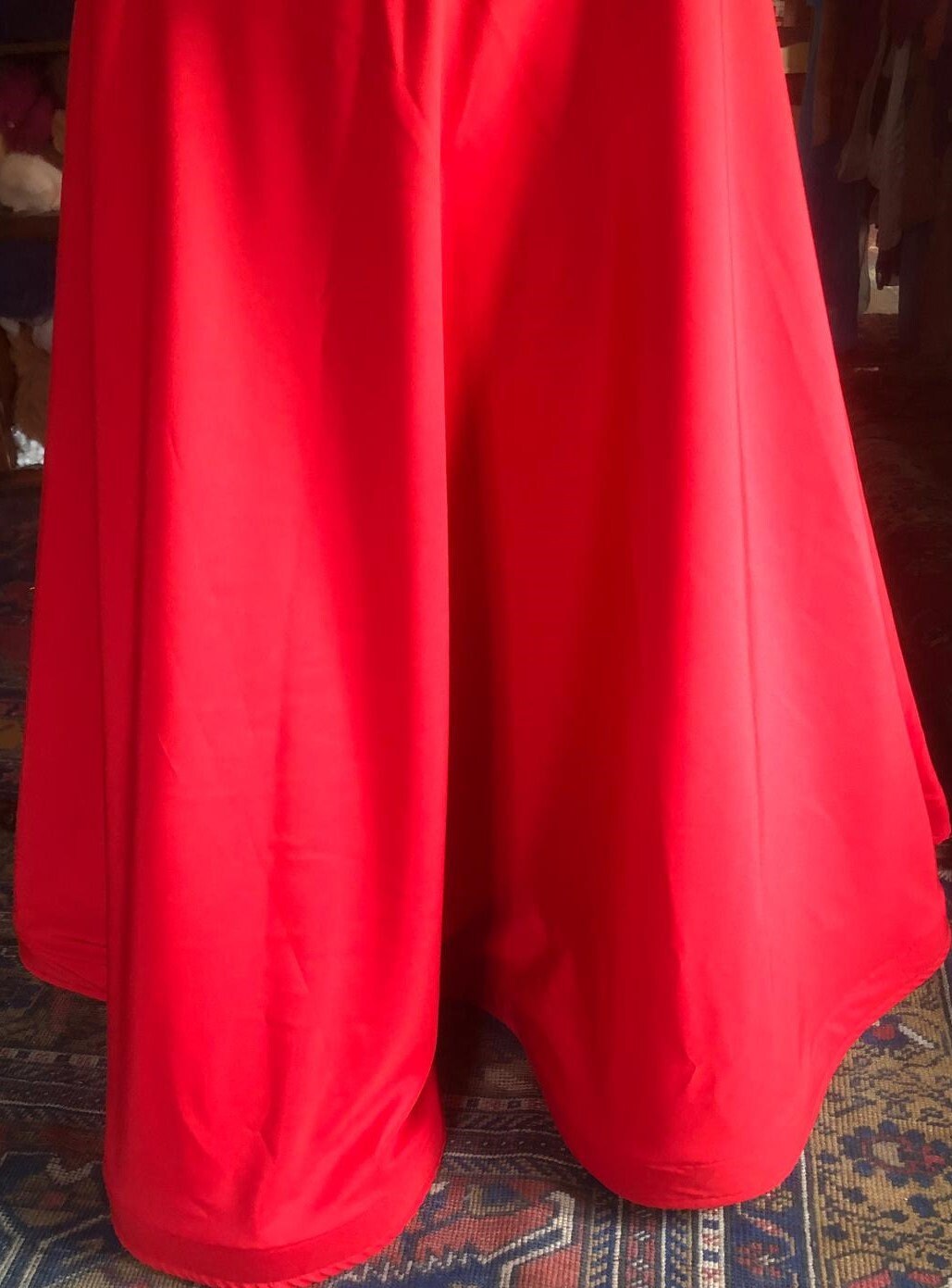SUFI Whirling Dervish Sema Red SKIRT Adjustable Waist With Belt Mevlana ...