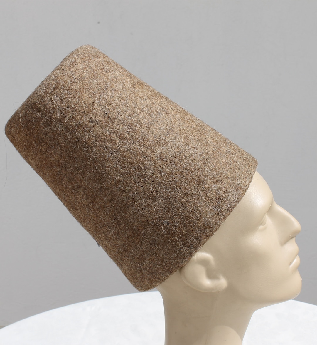 Original Handmade Whirling Dervish Hat SIKKE Sufi Semazen Traditional ...