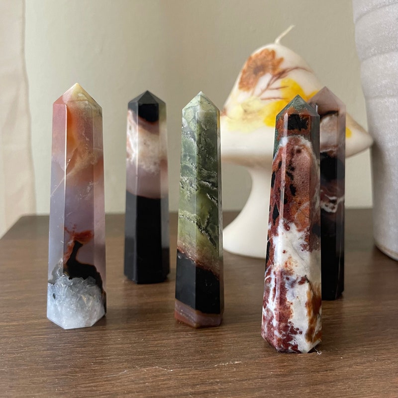 Multi Stone Towers - Etsy