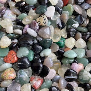 Crystal Heart Confetti | Mystery Gemstone Heart Grab Bag | Assorted ...