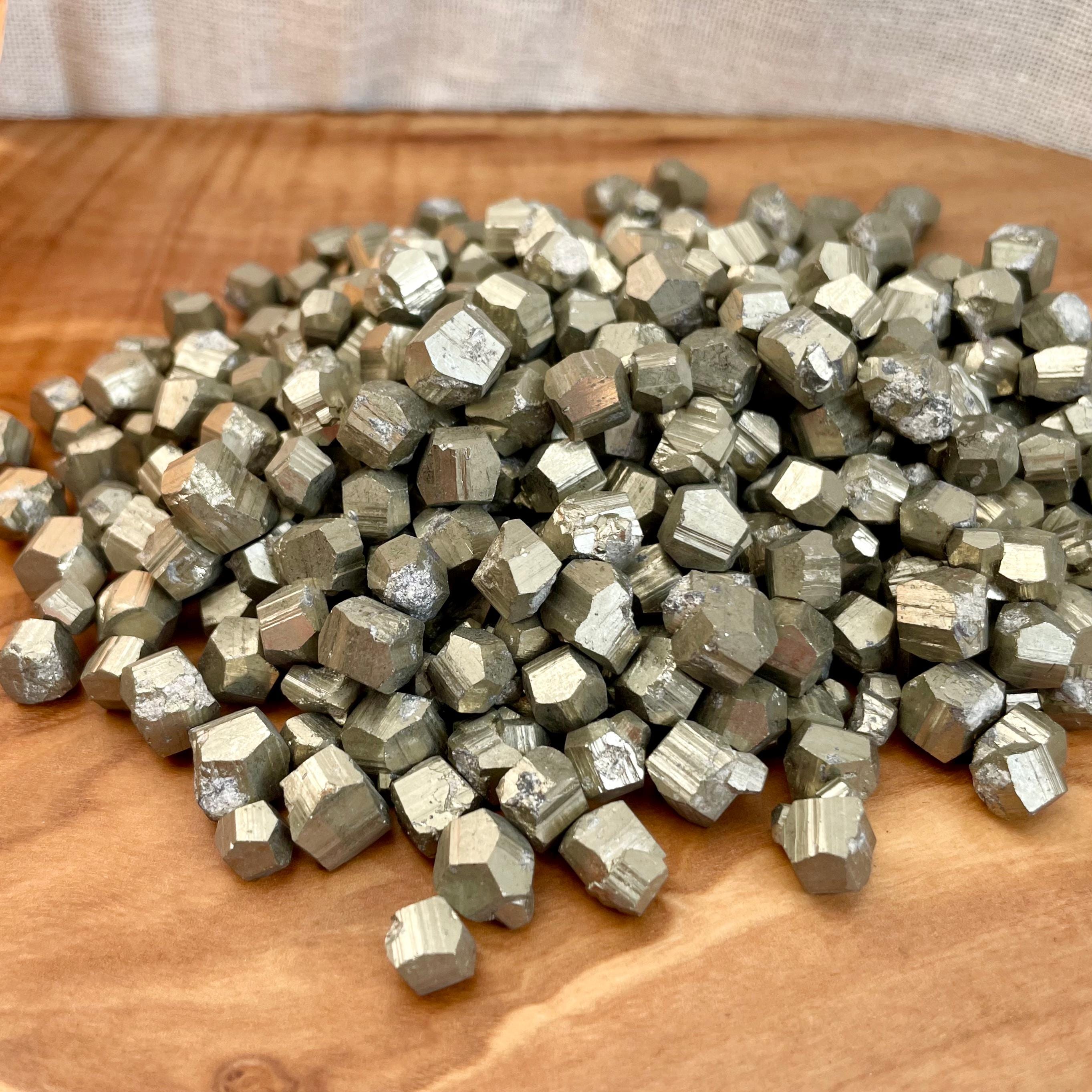 Pyrite Crystal – Natural Mini Pyrite Stones for Jewelry, Crafts ...