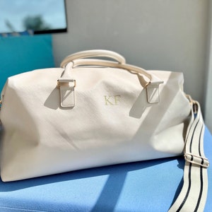 Monogram Luggage Holdall Bag | Custom Carry-on Plane Travel Bag ...