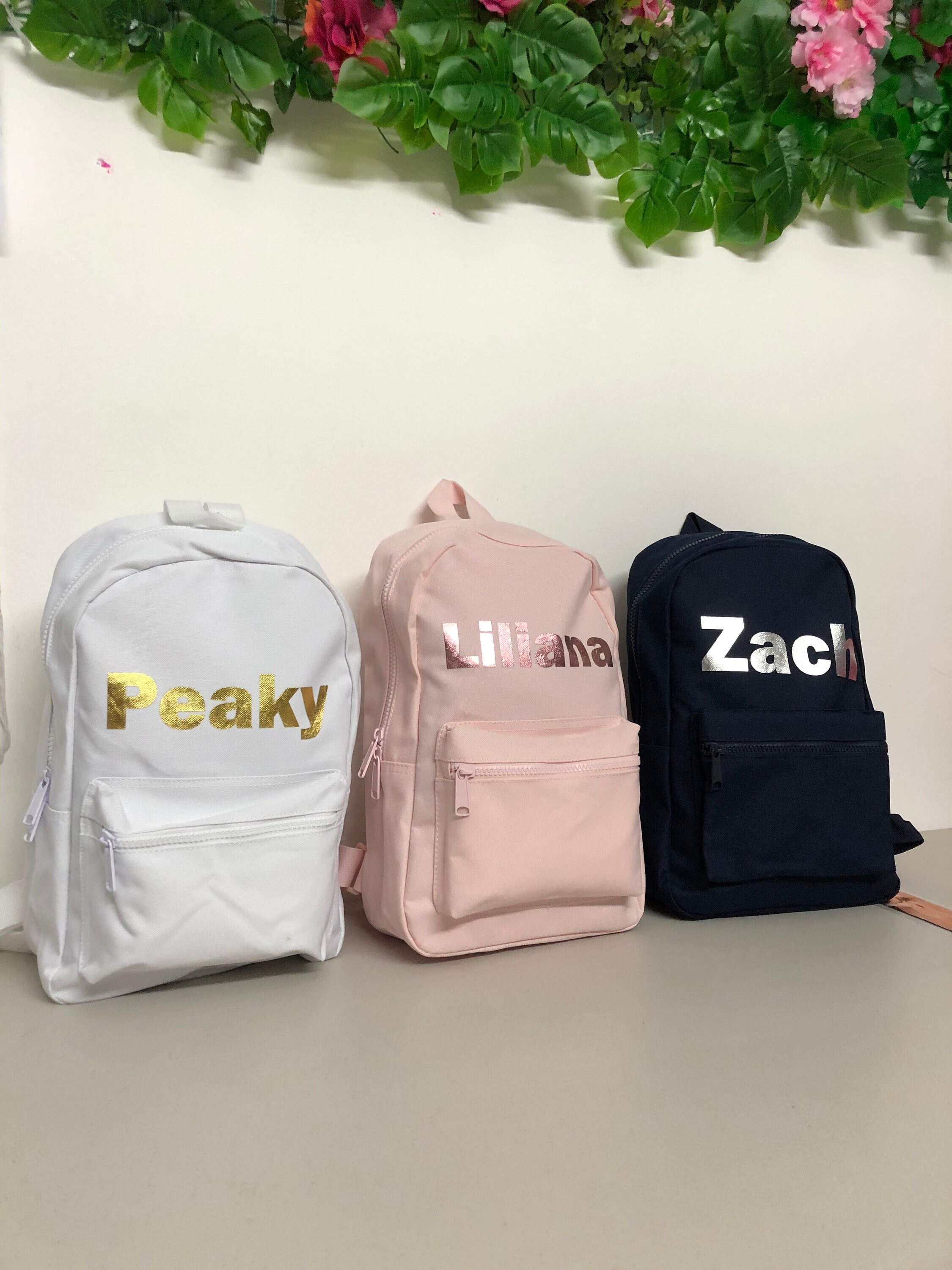 Kids Personalised Backpack Customised Children's | Etsy UK