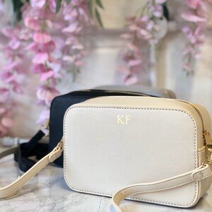 Monogram Cross Body Bag Custom Handbag Personalized Gift | Etsy