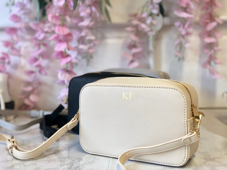 Monogram Cross Body Bag Custom Handbag Personalized Gift | Etsy