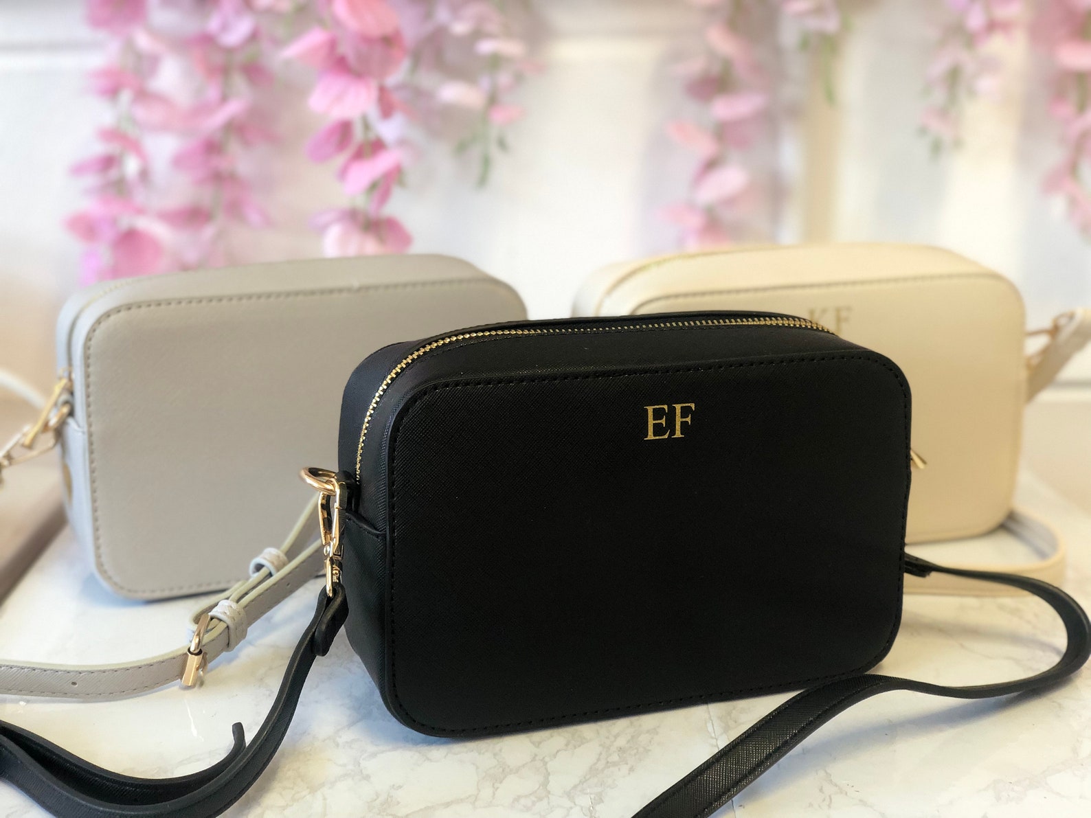 Monogram Cross Body Bag | Custom Handbag | Personalized Gift for Her ...