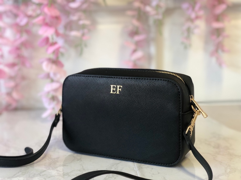 Monogram Cross Body Bag Custom Handbag Personalized Gift | Etsy