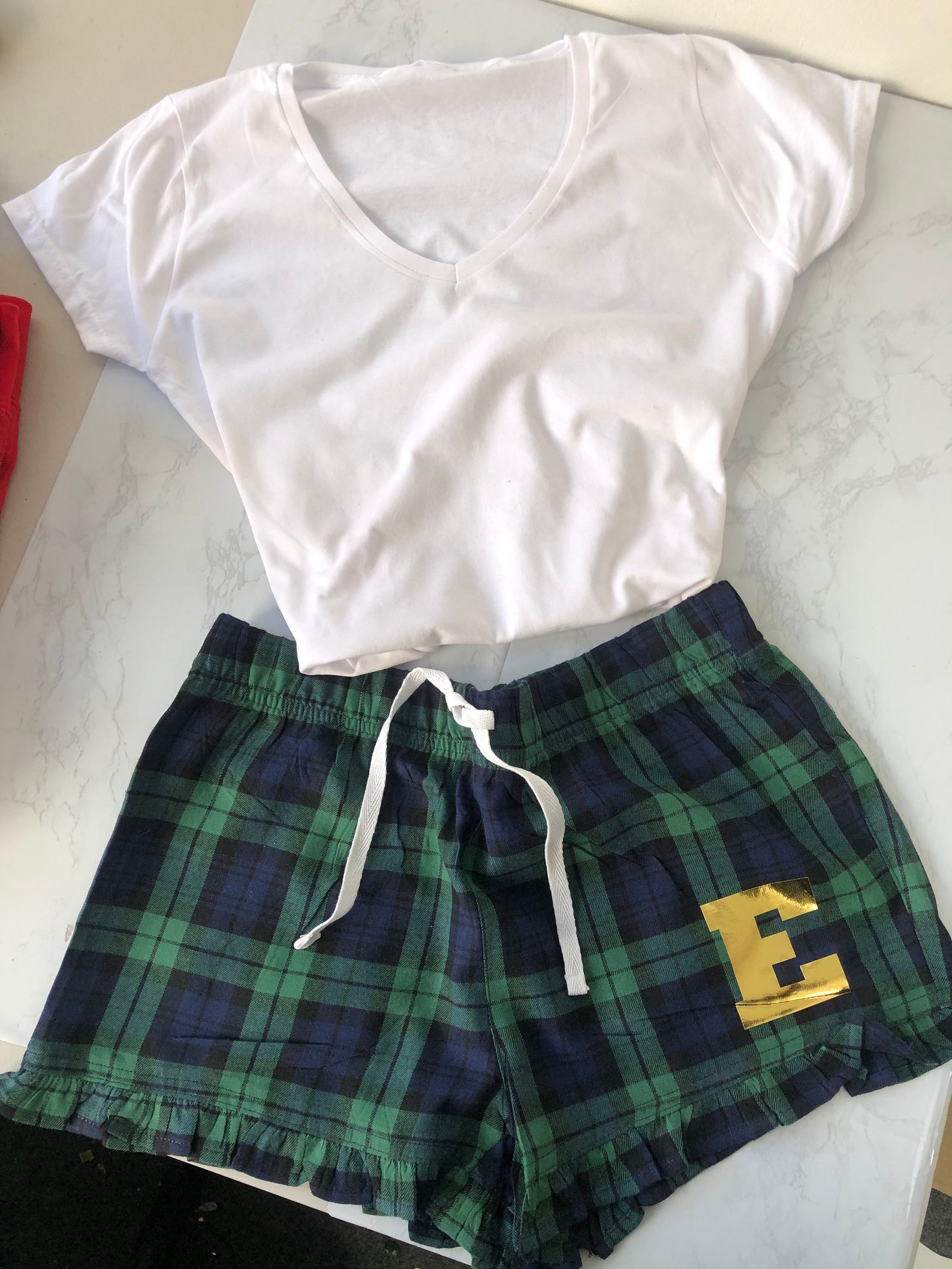 Personalised Pyjama Set Personalized Pjs Monogram Pajamas | Etsy