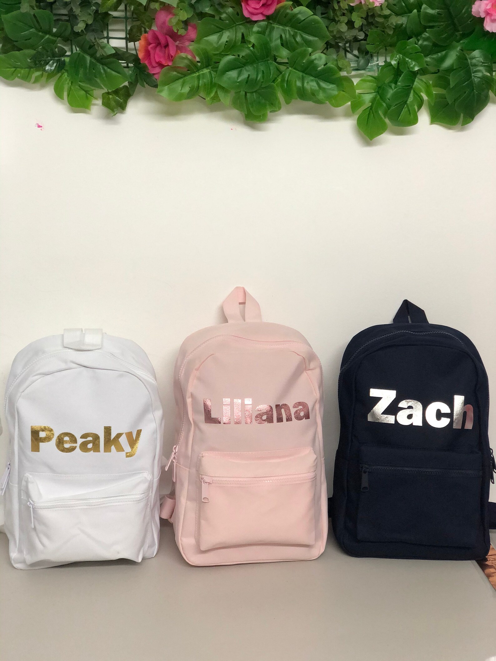 Kids Personalised Backpack Customised Children's | Etsy UK