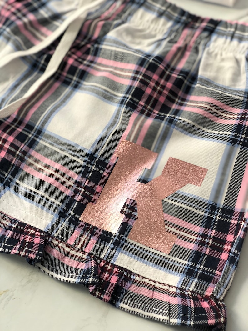 Personalised Pyjama Set Personalized Pjs Monogram Pajamas | Etsy