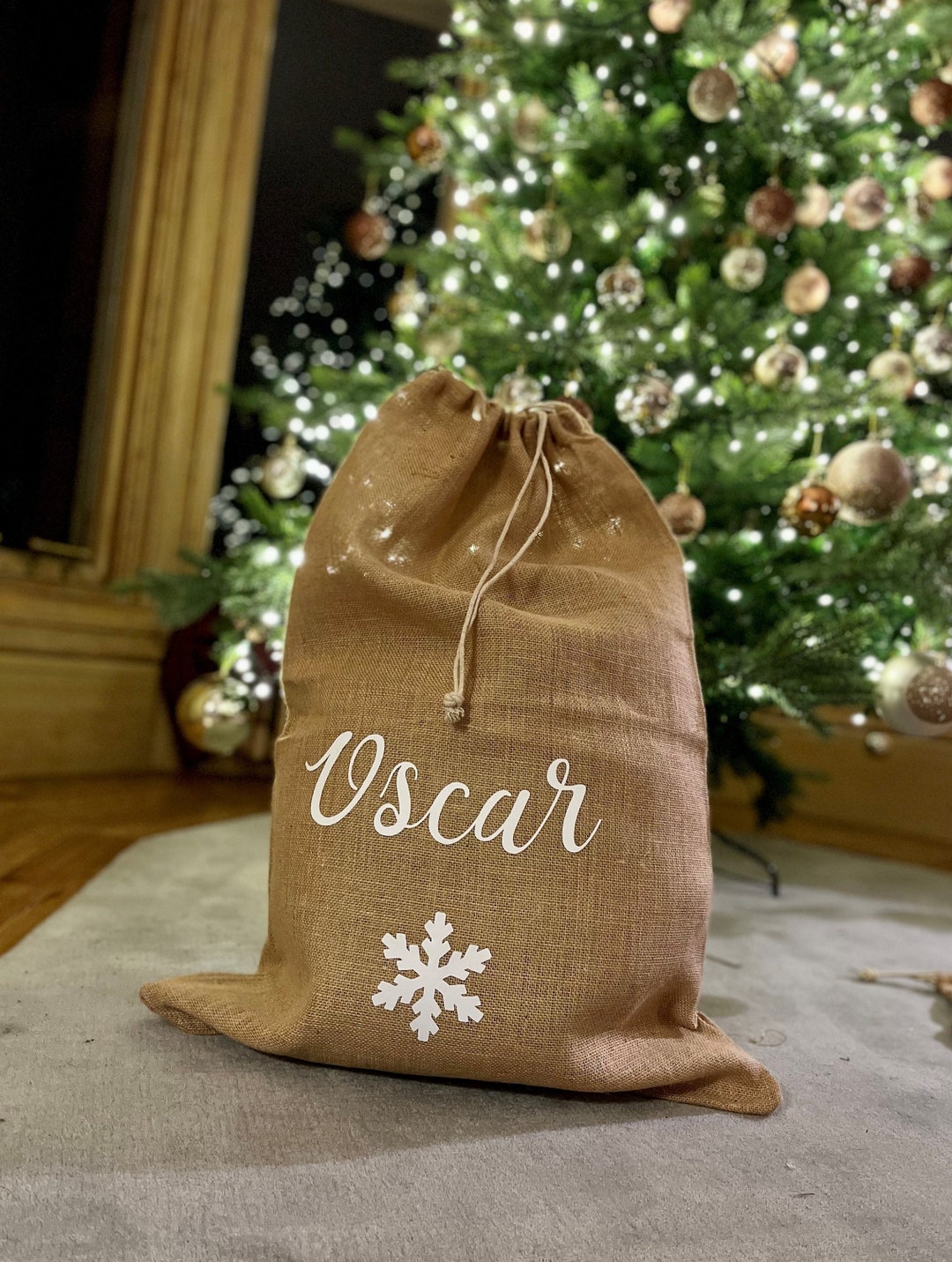 Personalised Santa Sacks | Stockings for Christmas | Kids Gift Bags ...